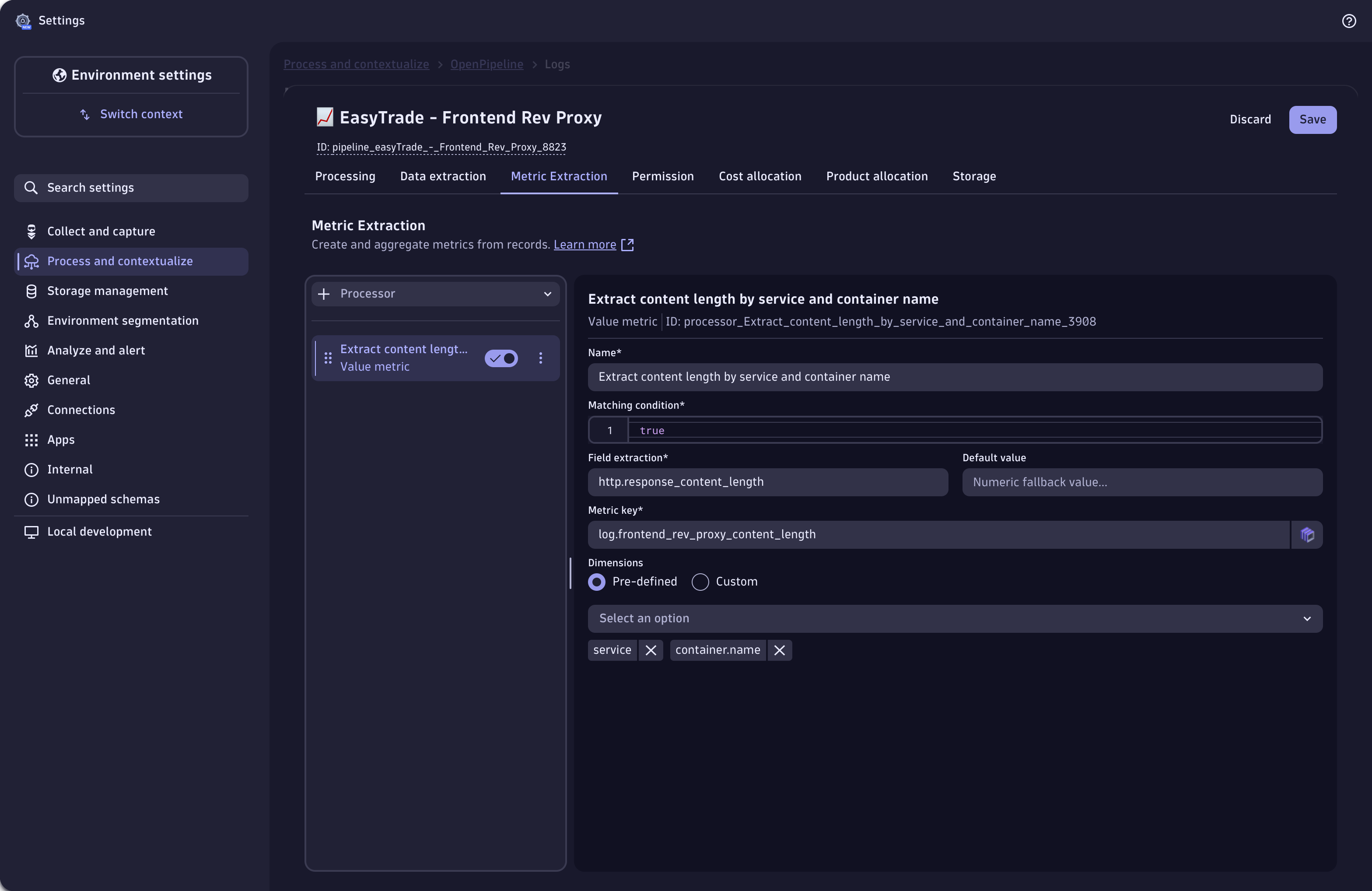 OpenPipeline monitoring & observability | Dynatrace Hub